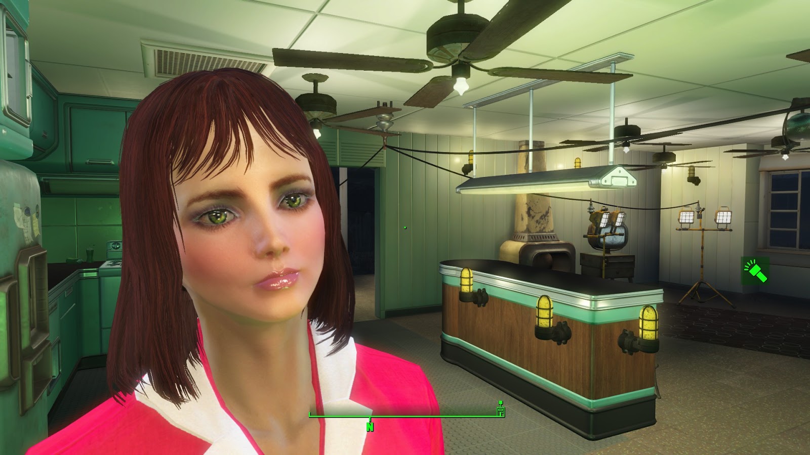 Fallout4 美人 by 香瑩: Fallout4 キャラメイク 美人「Holly」(辐射4 女性美化)