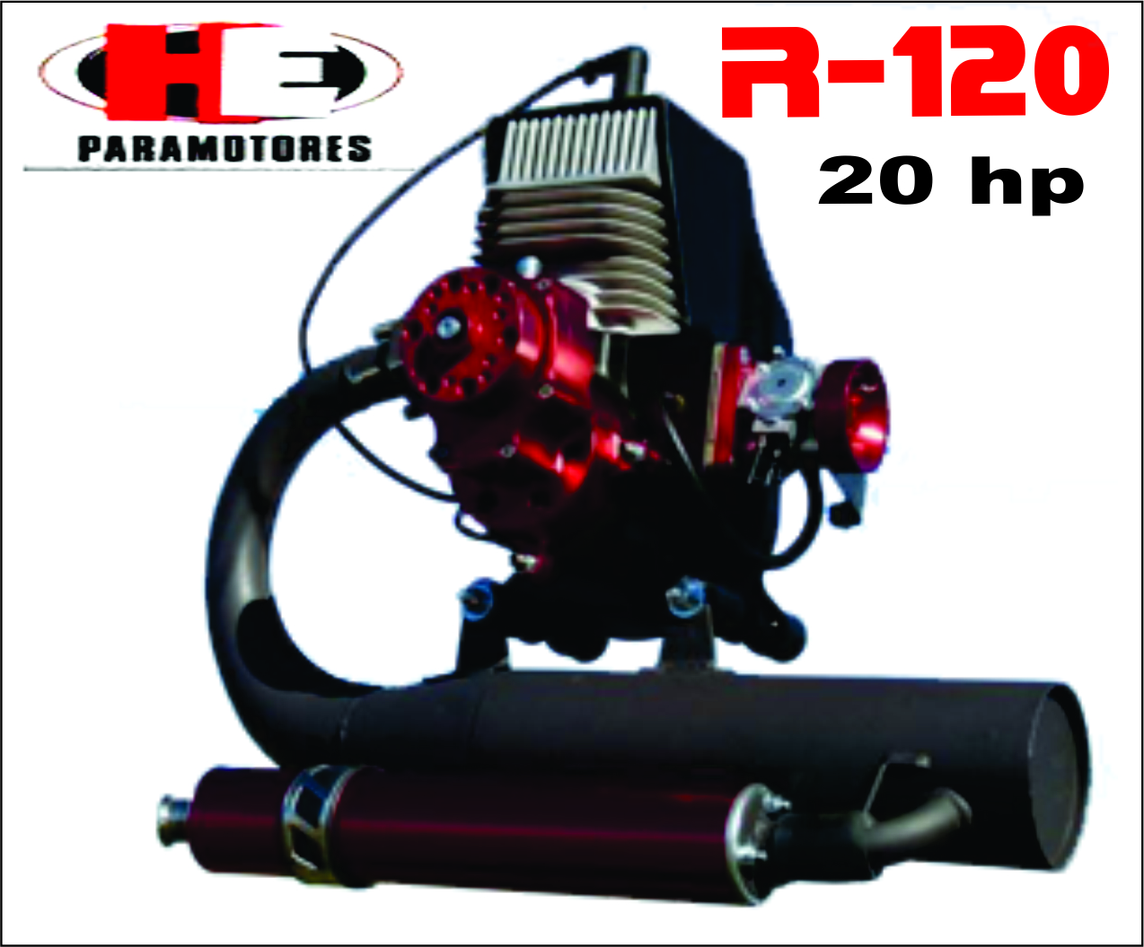 PARAMOTOR CURSOS E EQUIPAMENTOS: PARAMOTOR R-120