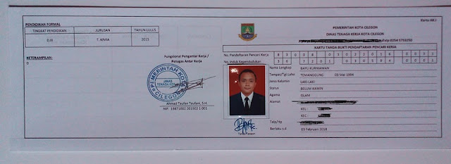 Mudahnya Pembuatan Kartu Kuning - WOWCANG