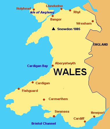 MAPS OF WALES