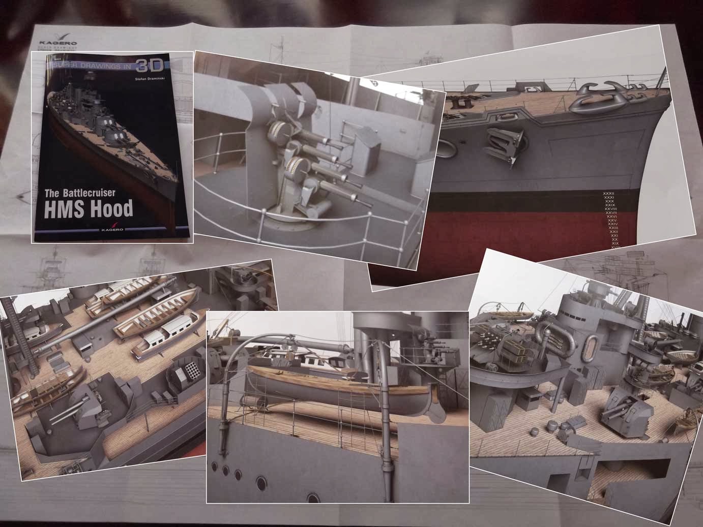 Build HMS Hood: Latest additions - January 2014