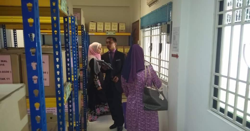 PERTANDINGAN BILIK FAIL PALING EFISIEN & KAUNTER TERBAIK ~ ZON BANDARAYA