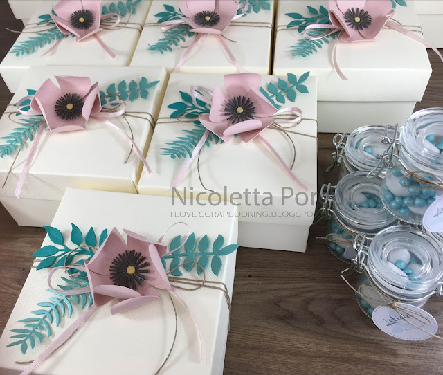 Nicoletta Porcu design: Confirmation favor boxes