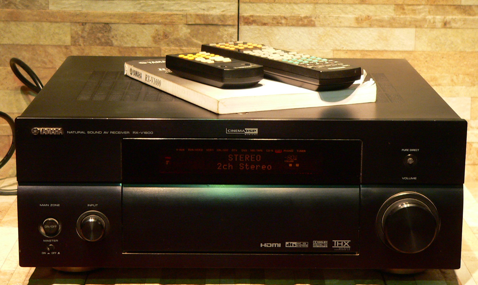 su-distribuidor audio hi-fi and hi-end: RECEIVER YAMAHA RX-V1600 -SIN ...