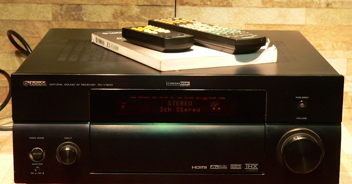 su-distribuidor audio hi-fi and hi-end: RECEIVER YAMAHA RX-V1600 -SIN ...