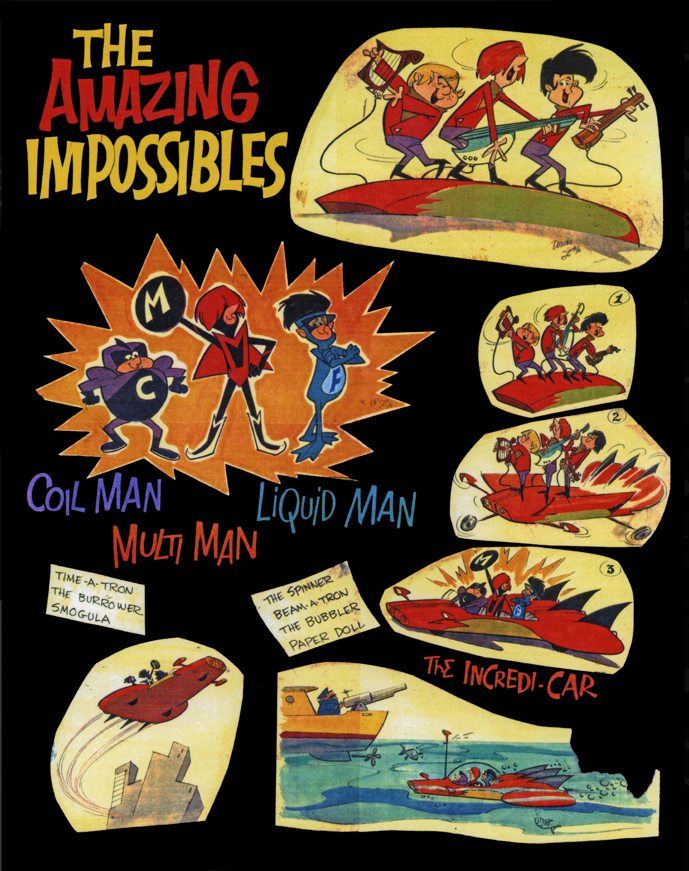 Patrick Owsley Cartoon Art and More!: FRANKENSTEIN JR. and THE IMPOSSIBLES!