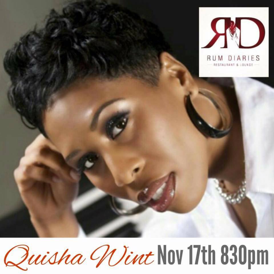 C.A. Confidential: Live Music Thursdays featuring Quisha Wint @ Rum ...