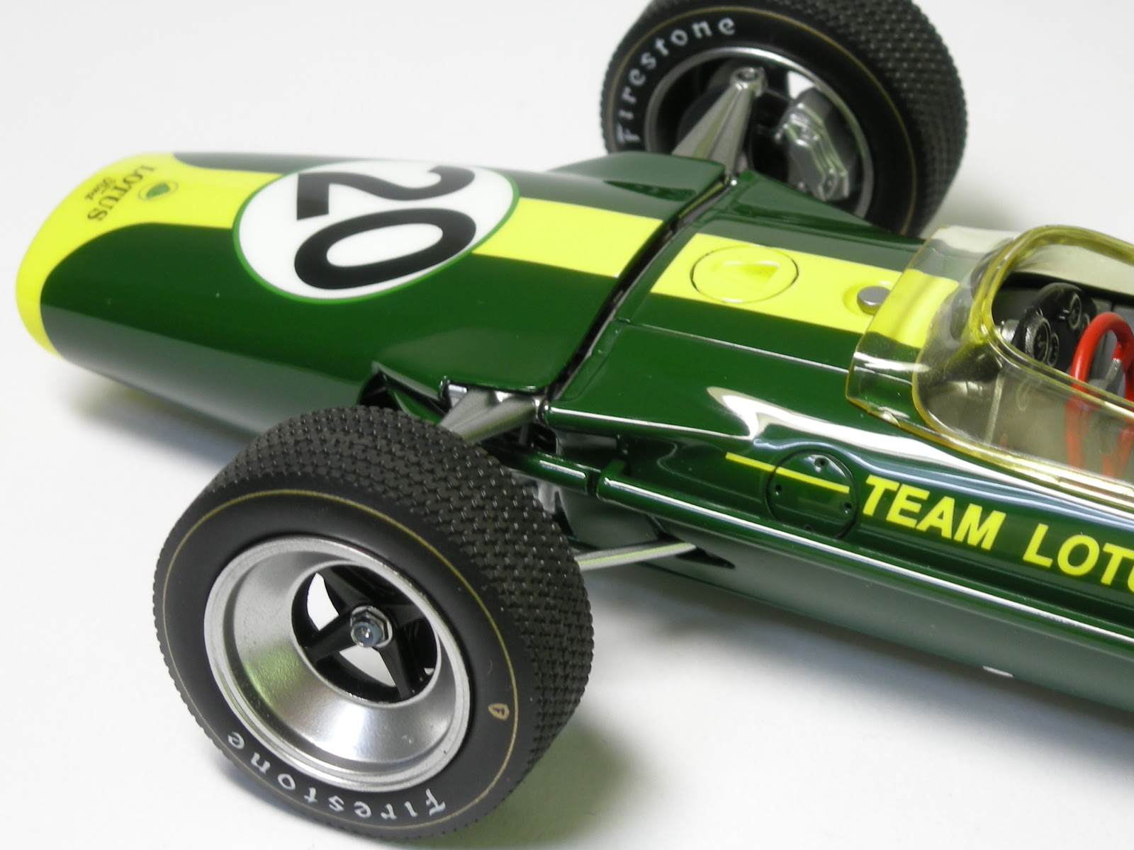 模型と時間: EBBRO 20004 Team Lotus Type 49 1967 製作