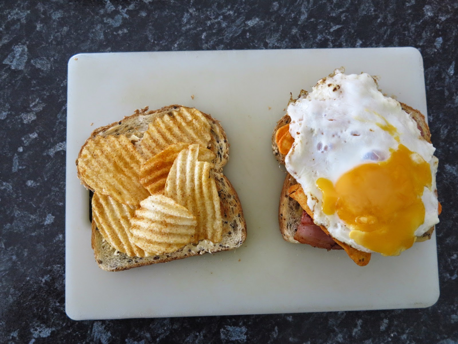 Nibble Nation: How To: Chippy Sandwich