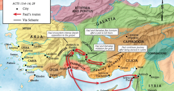 A Year in the New Testament: The Three Missionary Journeys of Paul