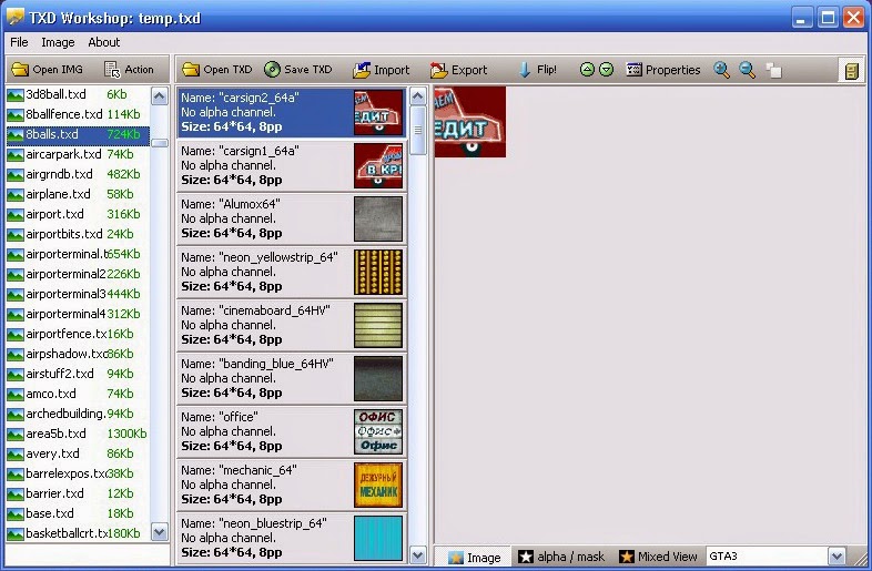 GTA SA - TXD Workshop 5.0 Terbaru [ gta sa / san andreas ] | Naufal Bagus