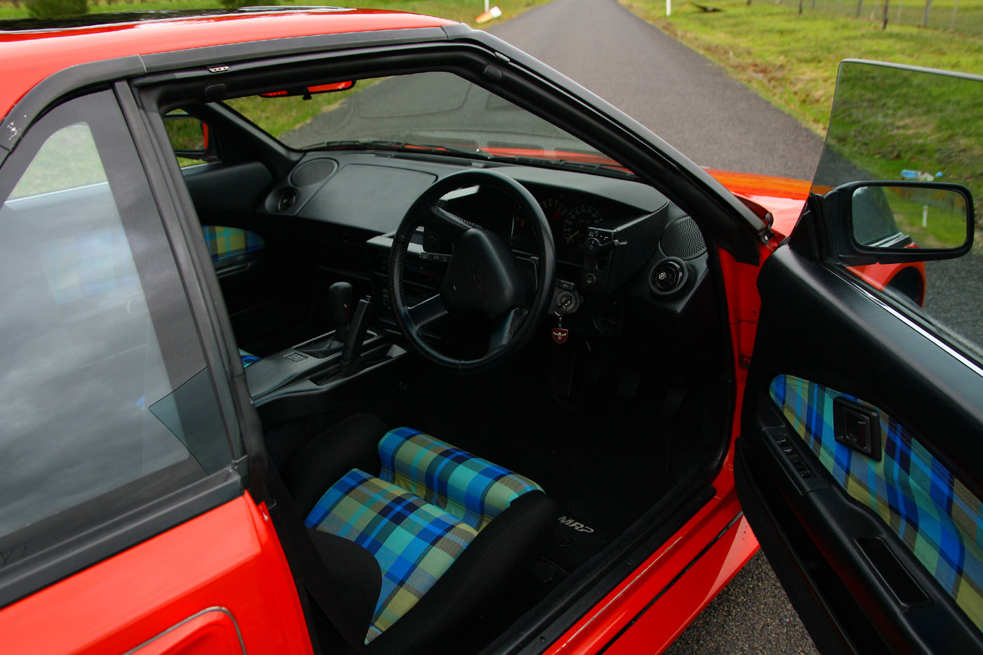 80sHERO: Little Red the 1987 AW11 Toyota MR2 does June 2016..