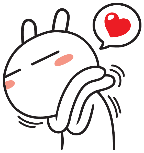 png : camera line tuzki sticker873