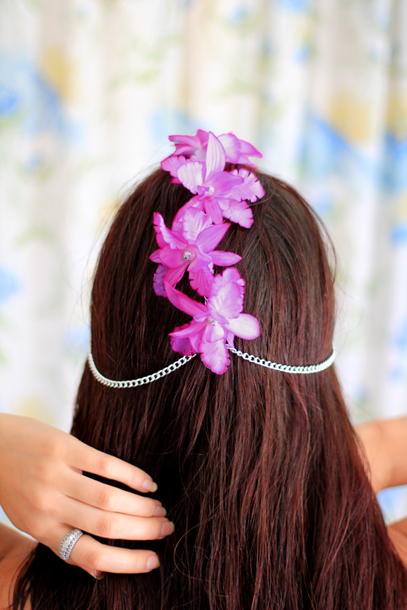 Mademoiselle Mermaid: Flower Mohawk - Blooming Summer Hair