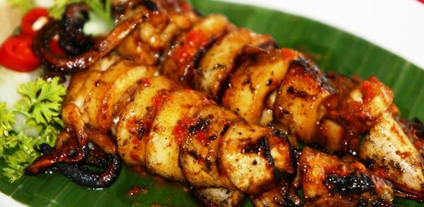 ZAHRA seafood - News Education Food: CUMI BAKAR PEDAS