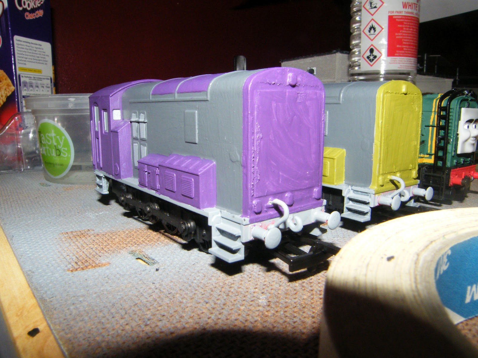 The World of Thomas The Tank Engine Modelling: Splatter & Dodge Project ...