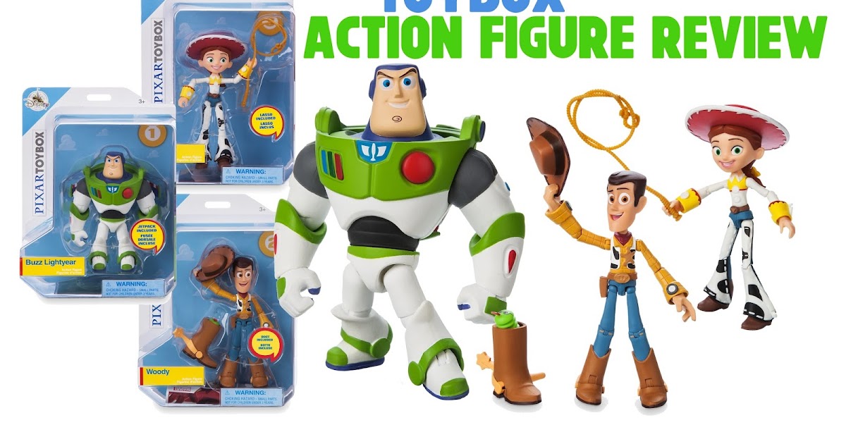 Shop Disney's Pixar Toybox Action Figures - Our Video Review | Pixar Post