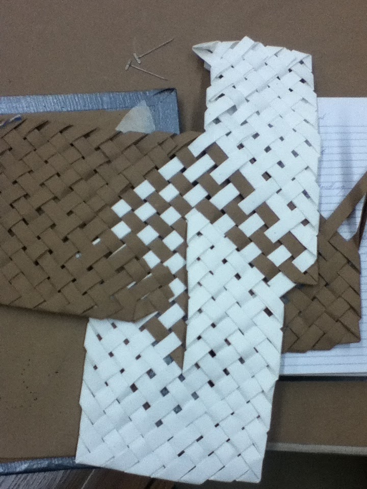 KiniaCat Crafts: Plaiting Paper instead of Hair