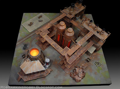 Rob Hawkins Hobby: WWX Terrain: Industrial Complex
