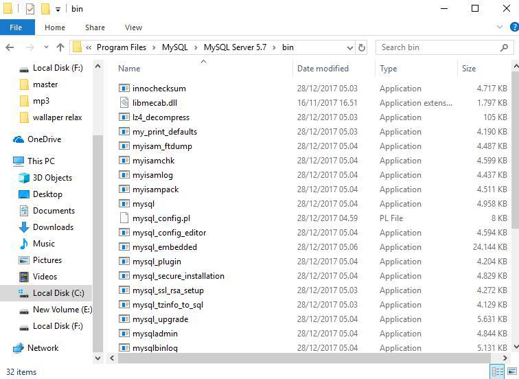 Mysql Struktur File Dan Folder Mysql Theparjo
