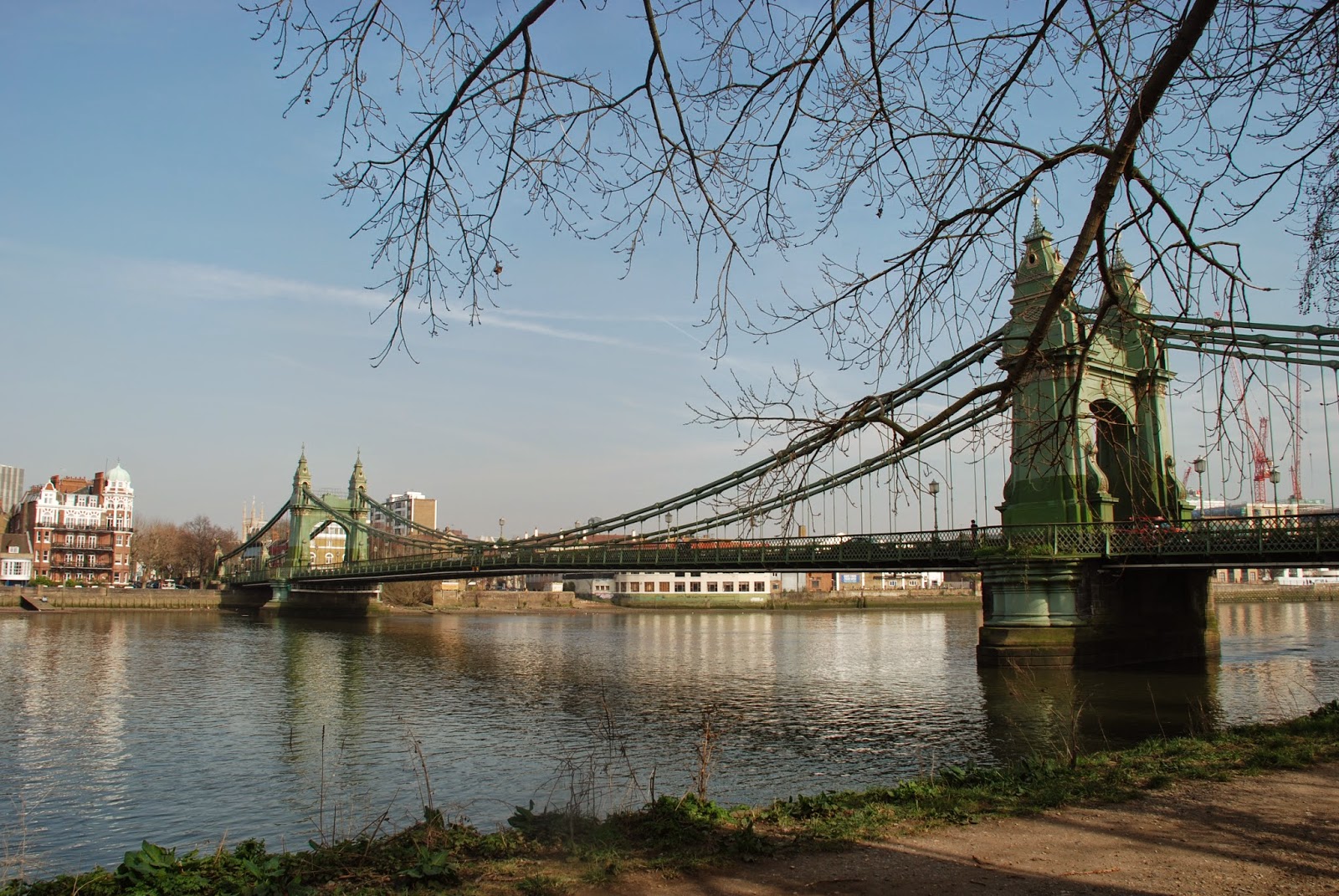 just saying ...: H is for Hammersmith Bridge ...