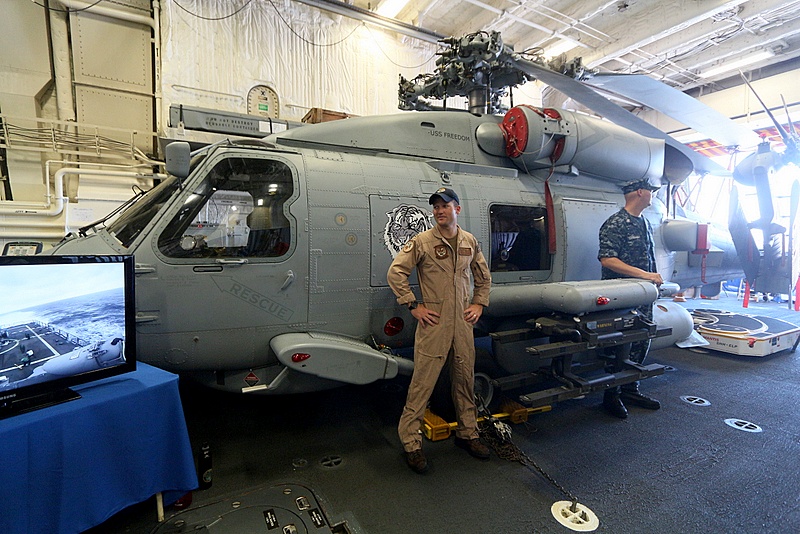 The LIMA Airshow: USS FREEDOM LCS-1 at RSN Open House 2013