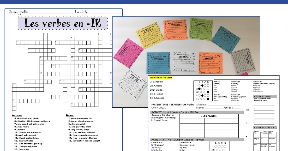 Printables / Worksheets for Foreign Language | Houston French Teacher