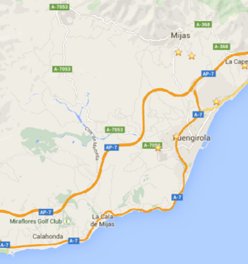 Sol som sol?: Mijas Pueblo, Mijas Costa, Campo de Mijas... Var?