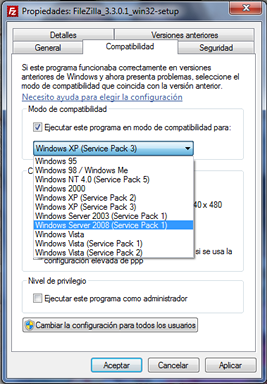 Sistema Operativo Windows: COMPATIBILIDAD DEL SOFTWARE