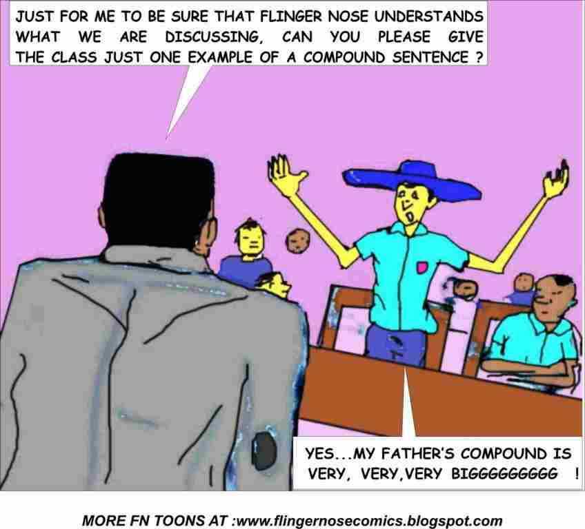 FN COMICS : COMPOUND SENTENCE