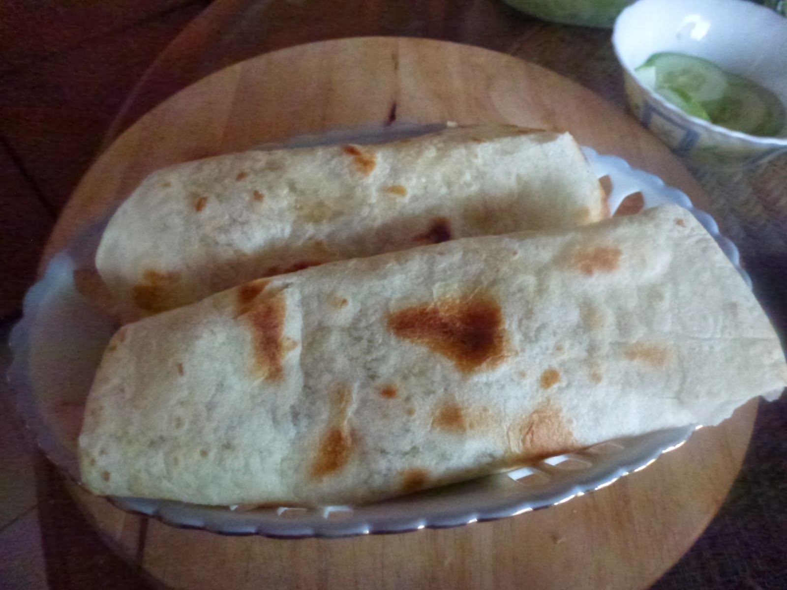 Tertunailah Hasrat Di Hati: Roti Tortilla Inti Daging