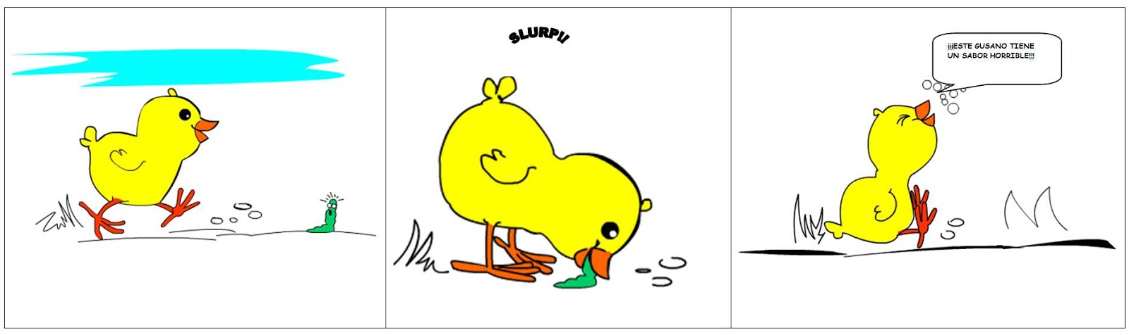 El club de la historieta: Historia del pollito