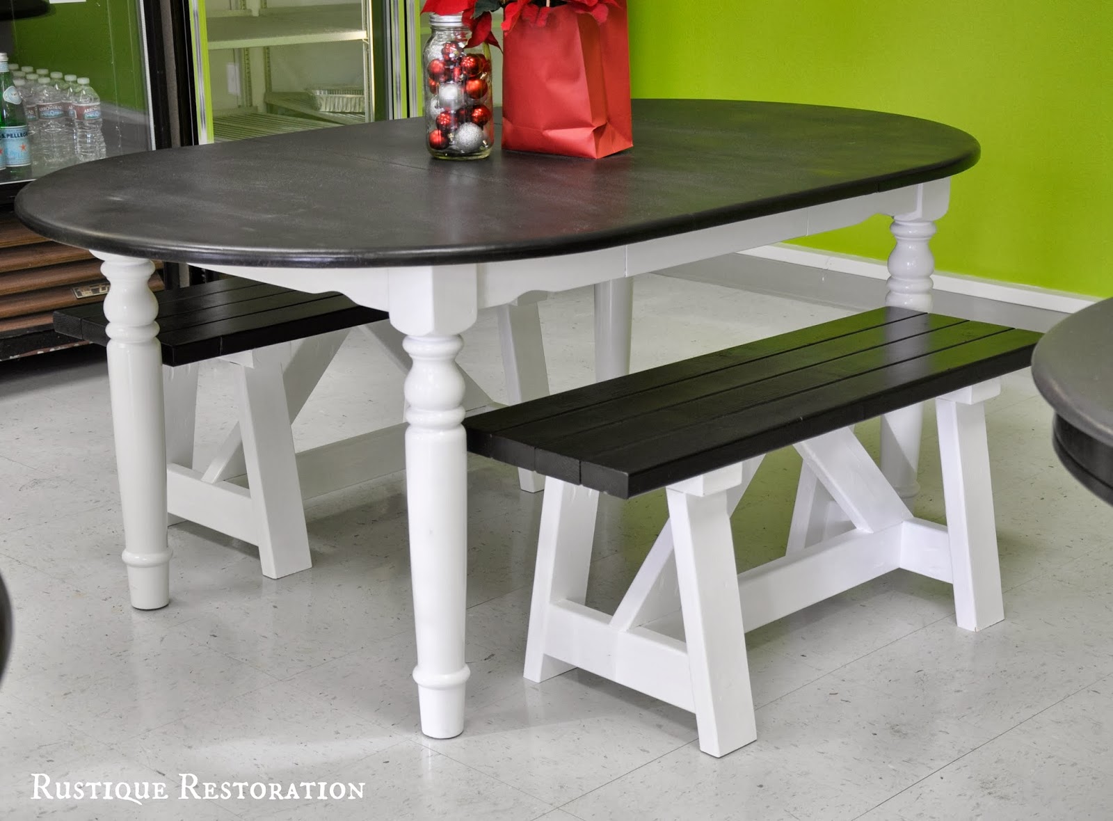 Rustique Restoration: Custom Benches.. and a New Restaurant In Town!