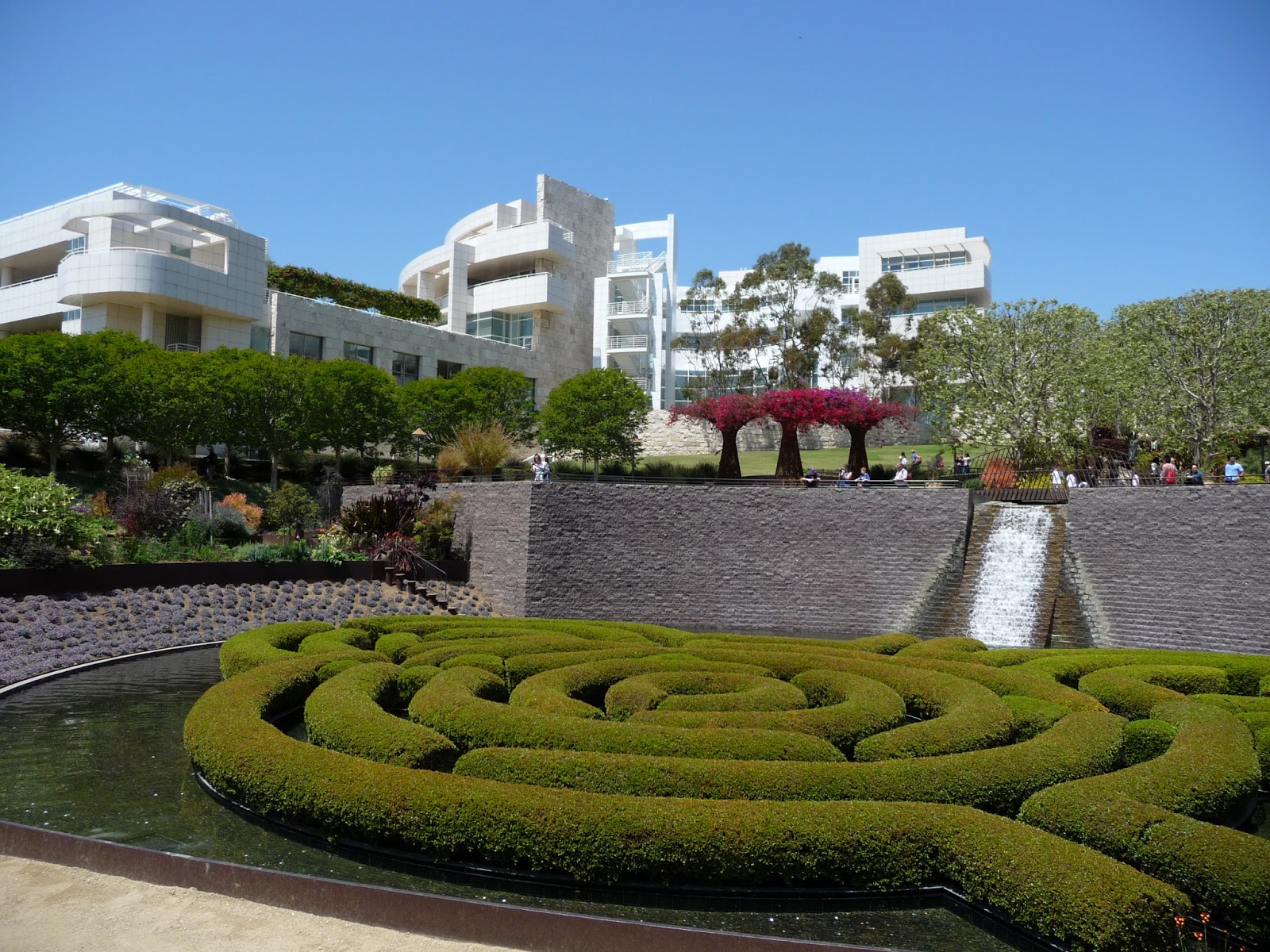 Turnips and Toile: Getty Center Garden in LA