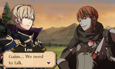Fire Emblem Ramblings: Fire Emblem Incorrect Quotes- Gaius over Leo