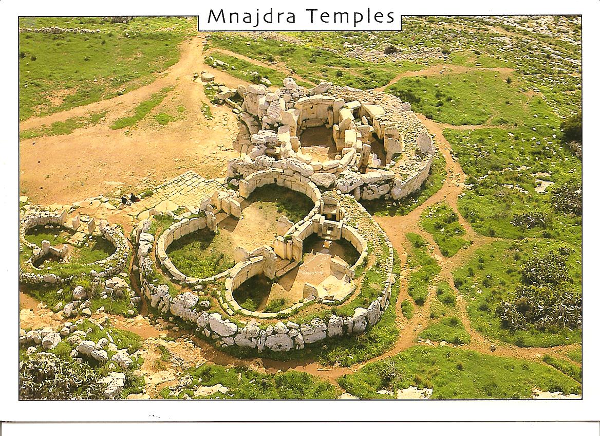 MY POSTCARD-PAGE: MALTA ~Mnajdra Temples - UNESCO~