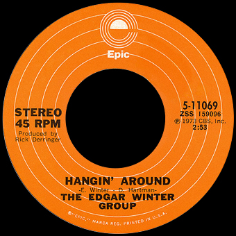 Reading between the Grooves: The Edgar Winter Group: Hangin' Around
