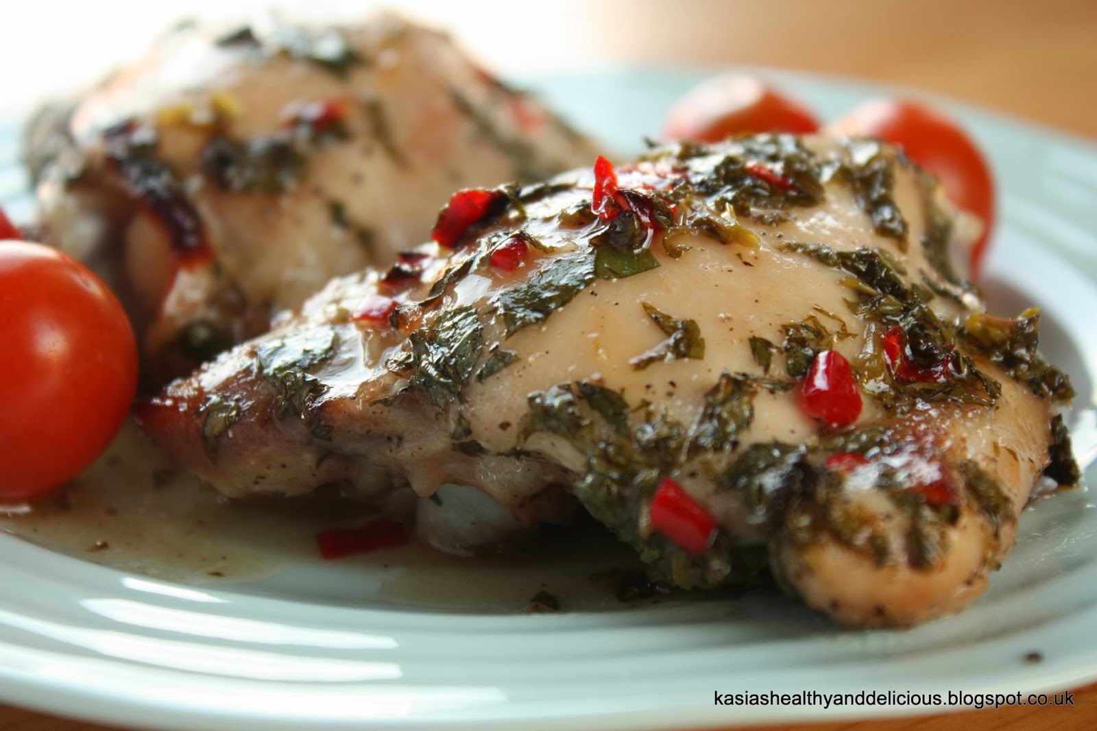 Kasia's Delicious Recipes: Lime Chicken With Mint And Chilli