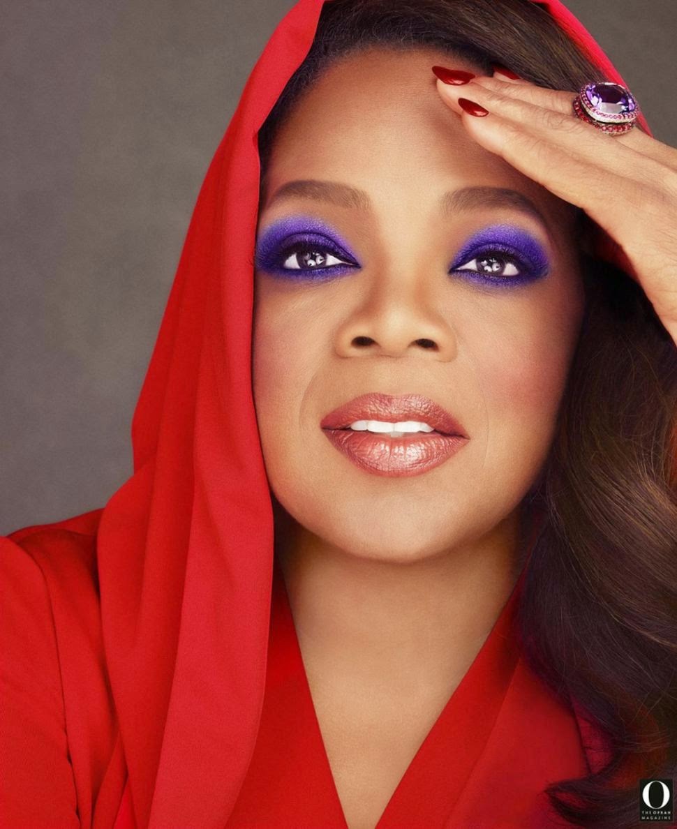 AMBITION BLISS: OPRAH POSES FOR FOUR MAGAZINE COVERS FOR OCTOBER ISSUE