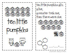 Ten Little Pumpkins: Common Core - decomposing numbers, number bonds ...