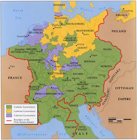 Charles V Holy Roman Empire Map