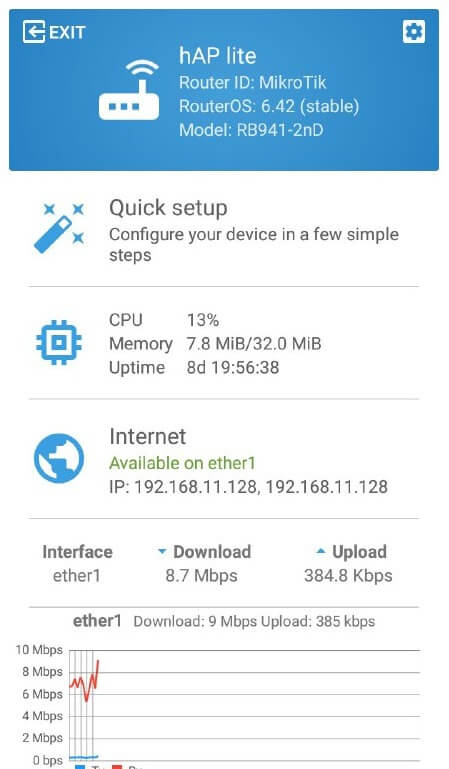 Mengakses Mikrotik RouterOS Menggunakan Smartphone - Diary Config