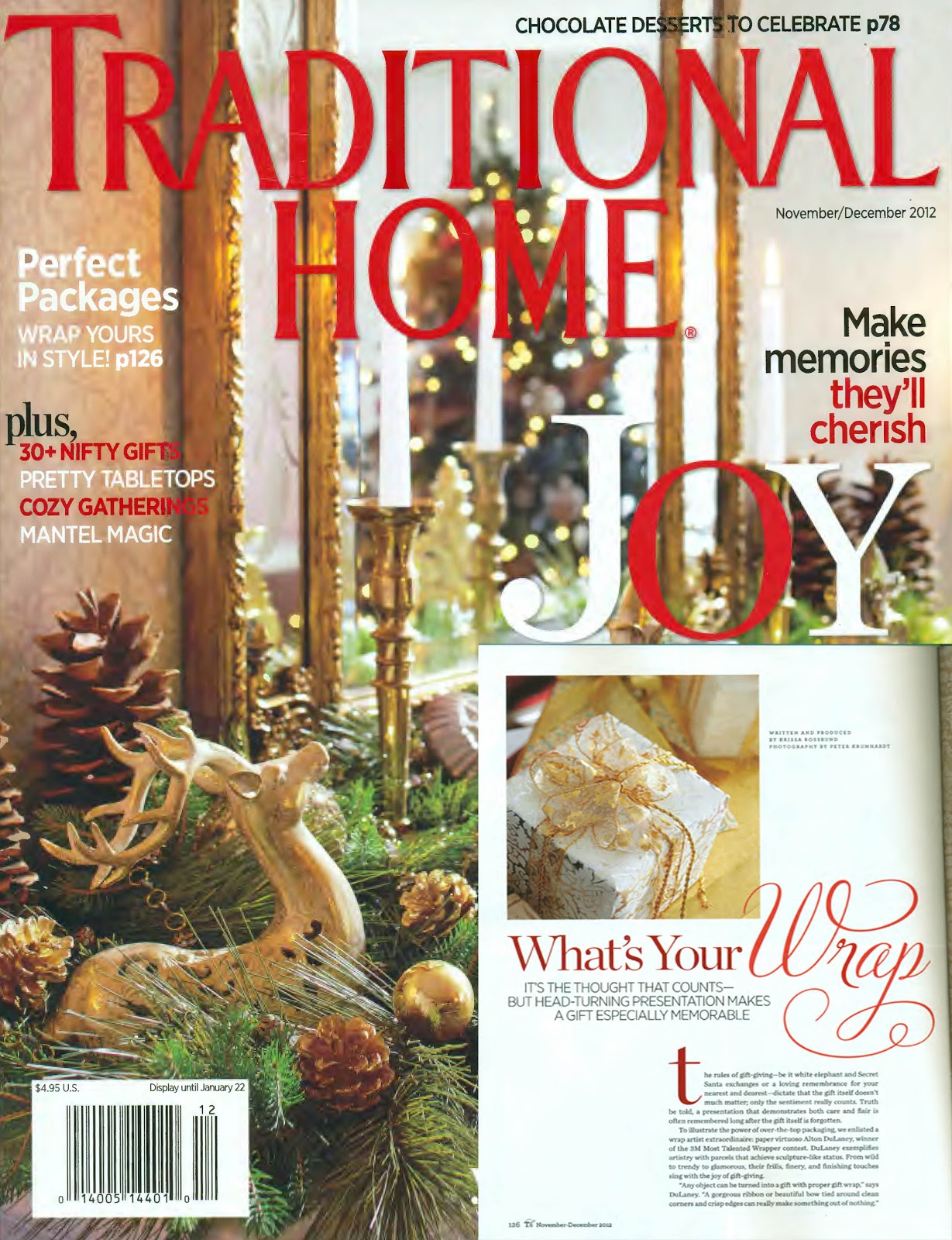 Alton On The Spot: "What's Your Wrap" - Traditional Home Magazine ...