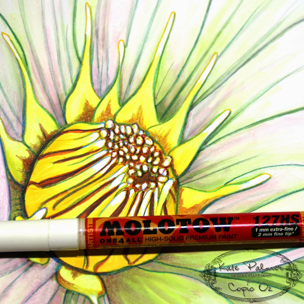 copic oz: Combining Watercolour Pencils with your Copics