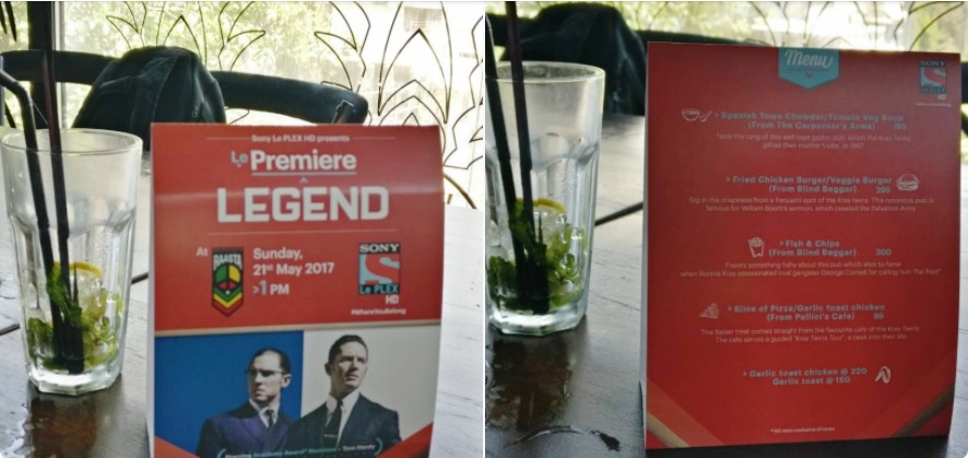 Attended a special screening of Le Premiere of ‘Legend’ on Sony Le PLEX ...