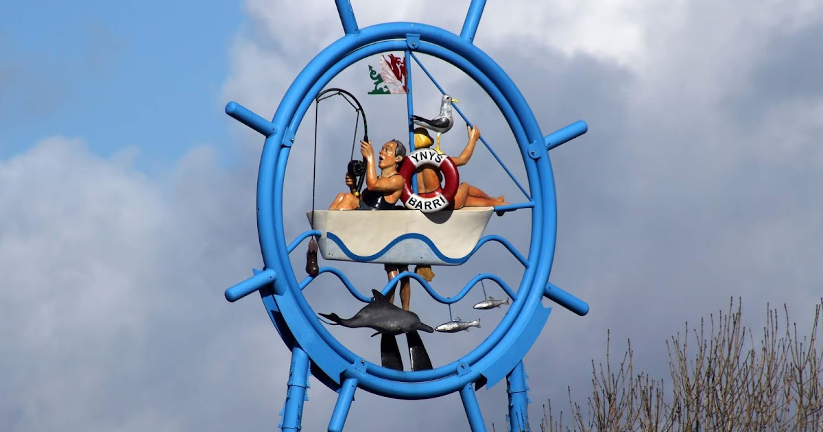 sconzani: Barry Island sign