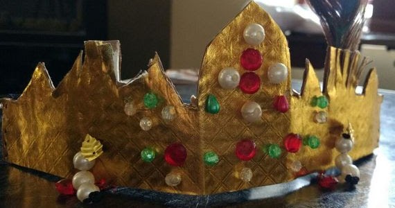 DIY Handmade Krishna Crown Accessories for Krishna Fancy Dress ...