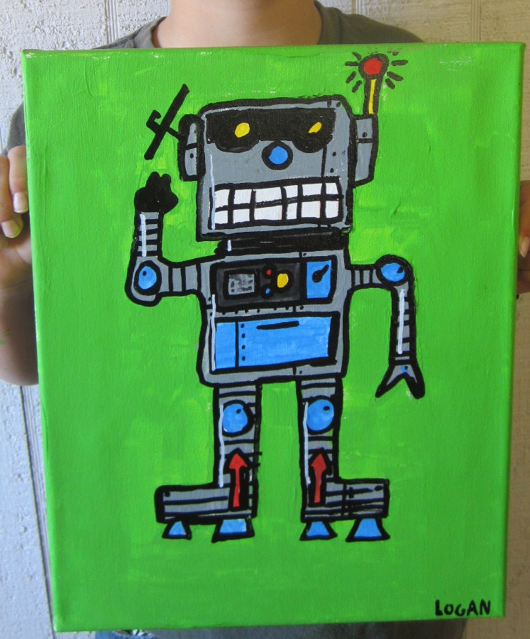 ART with Mrs. Smith: Robots