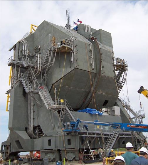 Haarp Mobile Sea-Based X-Band Radar -1 (SBX-1) Il più grande radar ...