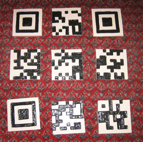 A Talent For Raw: QR Code Coasters